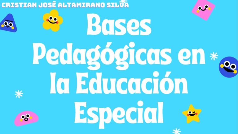 Explorando las Bases Filosóficas de la Educación Especial: Fundamentos ...